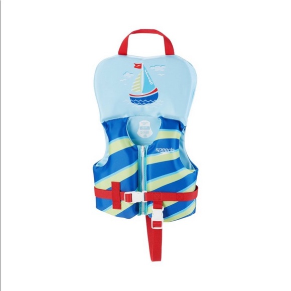 Speedo | Swim | Speedo Infant Life Jacket Vest Cobalt Red New | Poshmark